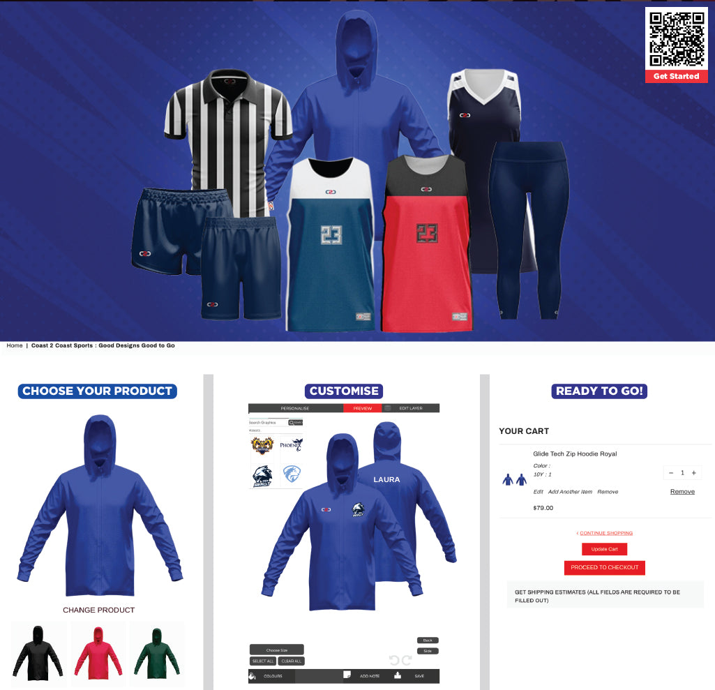 C2C Exclusive Range– Tagged "Singlets"– Coast 2 Coast Sports Australia