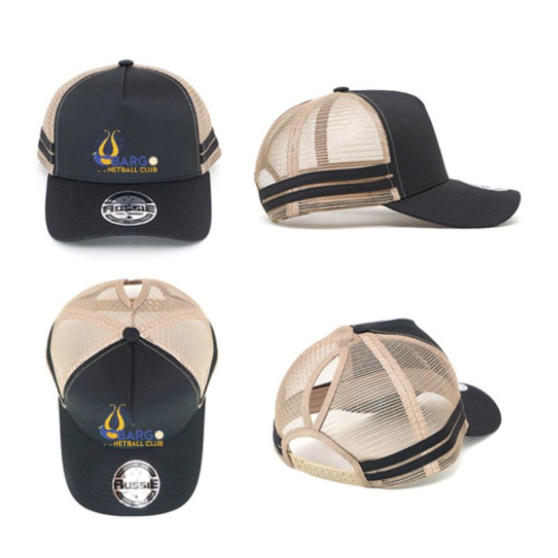 Bargo Netball Ponytail Cap Black– Coast 2 Coast Sports Australia