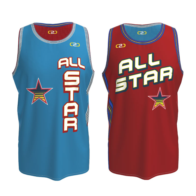 NBA All Star Inspired Core Reversible Singlet Design Your Own Custom ...
