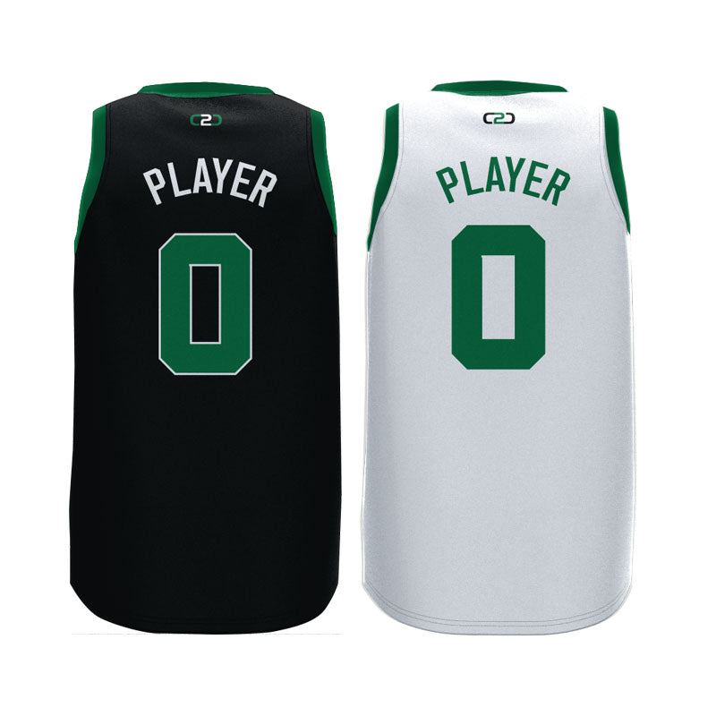 Celtics-Inspired Core Reversible Basketball Singlet Design Your Own Cu ...