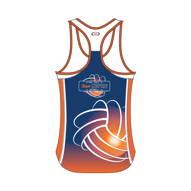 Inspire Netball Ladies Singlet– Coast 2 Coast Sports Australia