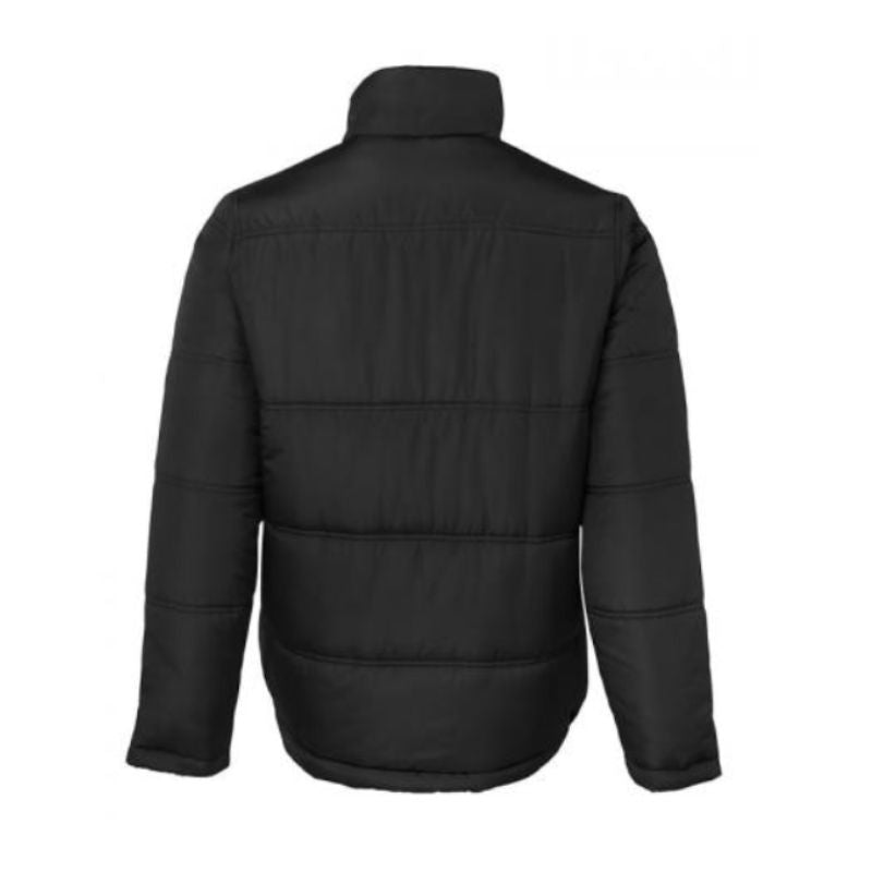 Nepean Netball Adults & Kids Puffer Jacket Black– Coast 2 Coast Sports ...