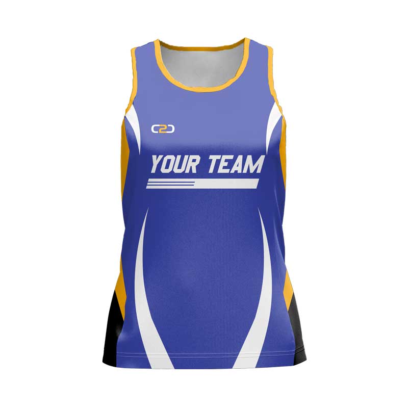 Athletic Singlet 10 Ladies SemiRacerback Design Your Own Custom– Coast ...