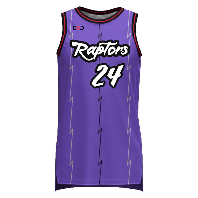 Raptors HP Split Basketball Singlet Purple | Design Your Own Custom ...