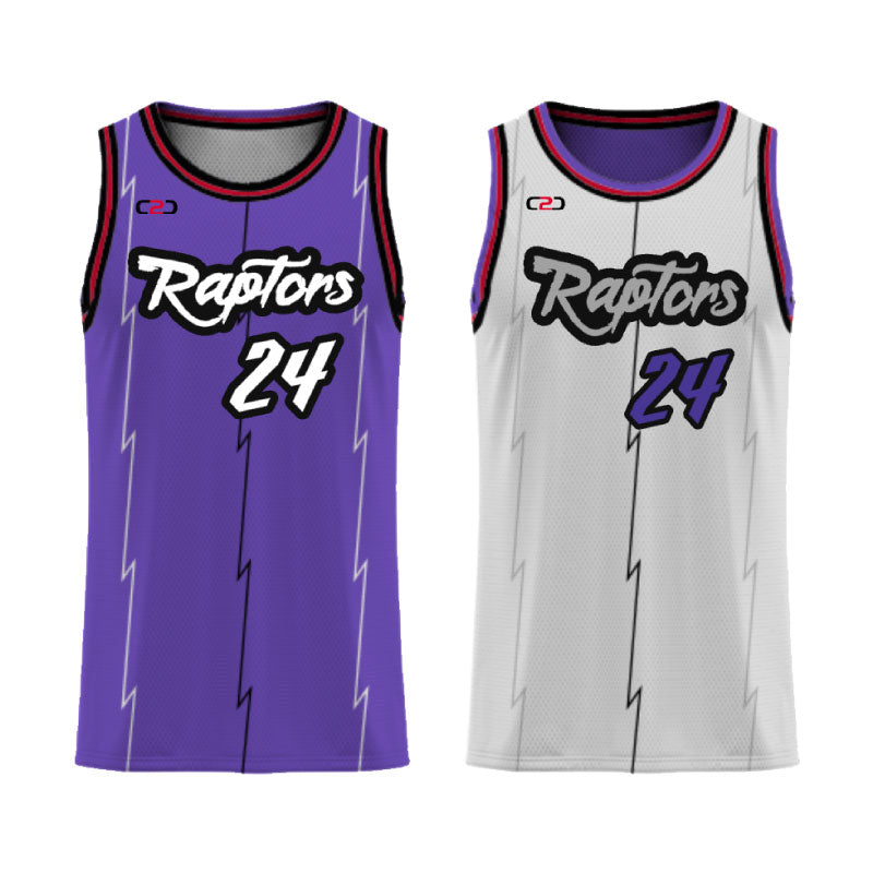 Custom Raptors Core Reversible Basketball Singlet– Coast 2 Coast Sports ...