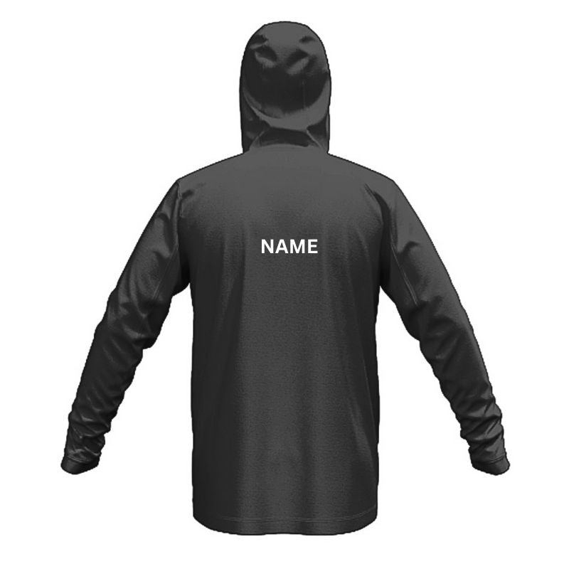 Sale Netball Stock Cotton Fleece Hoodie Dark Grey Marle– Coast 2 Coast ...