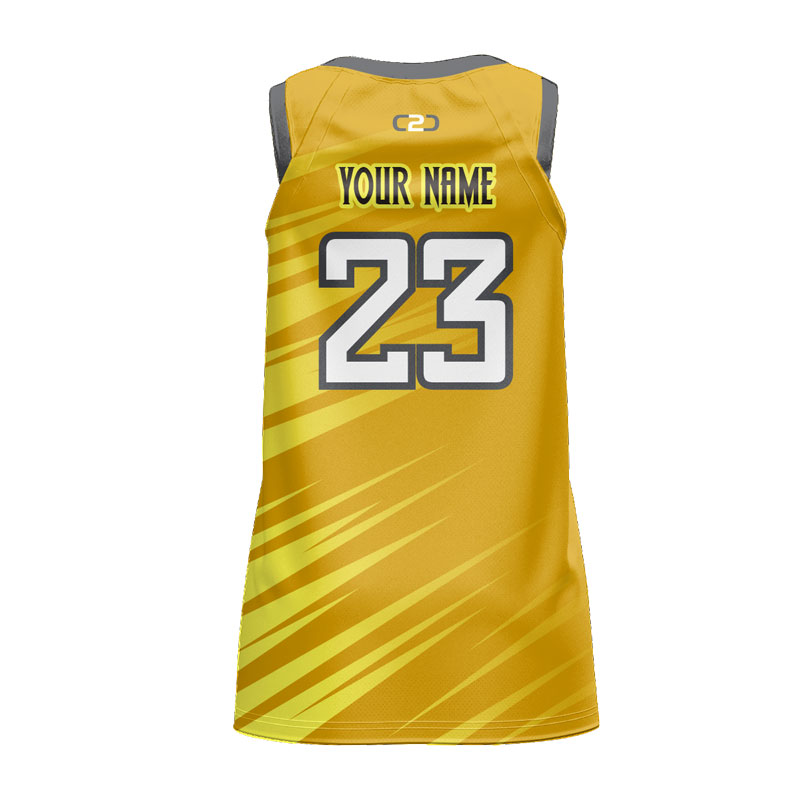 SLASHER Ladies SlimFit HP Split Basketball Singlet Design Your Own Cus ...