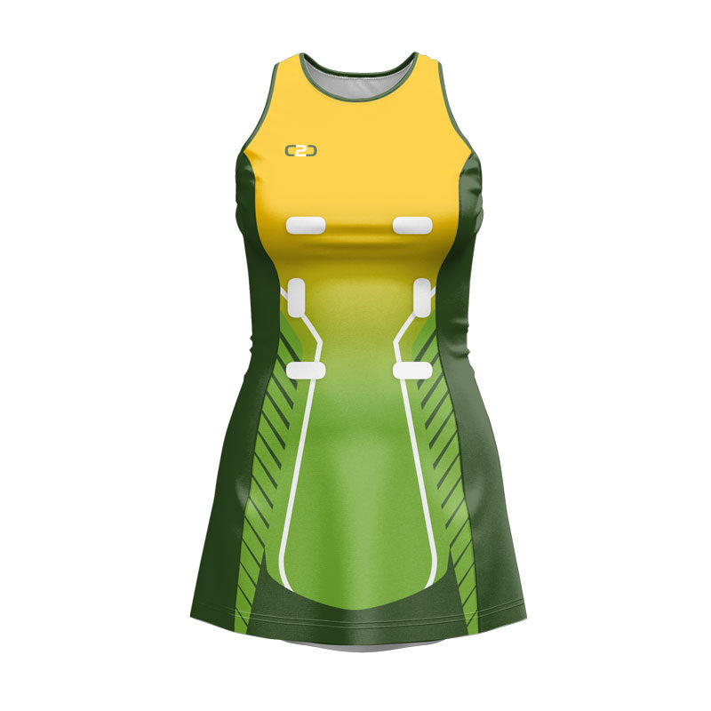Blitz SlimFit HP Netball Dress Design Your Own Custom– Coast 2 Coast ...