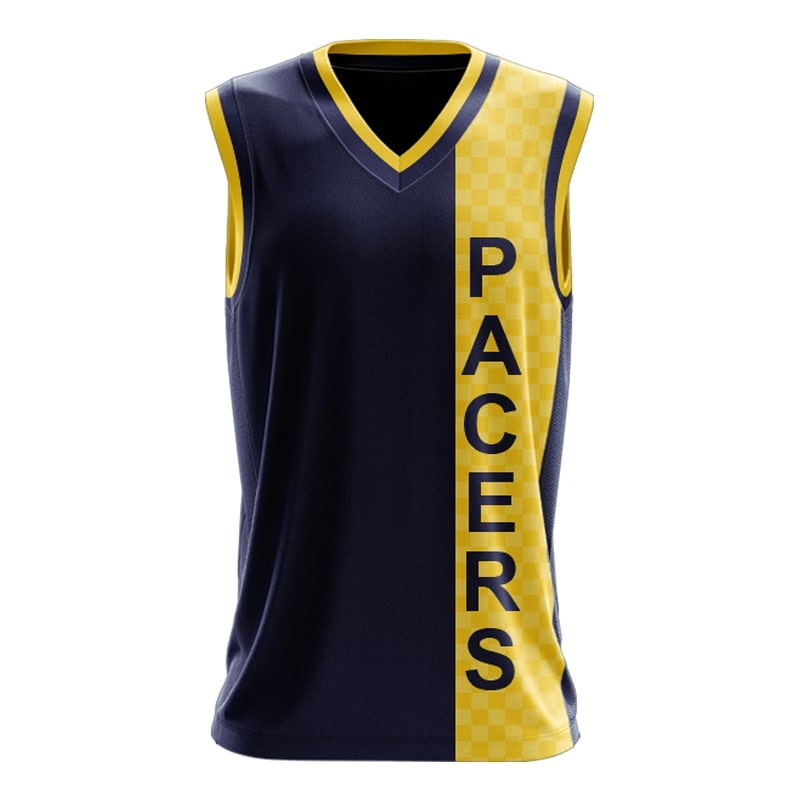 Custom Pacers Inspired Basketball Singlet | Design Your Own– Coast 2 ...
