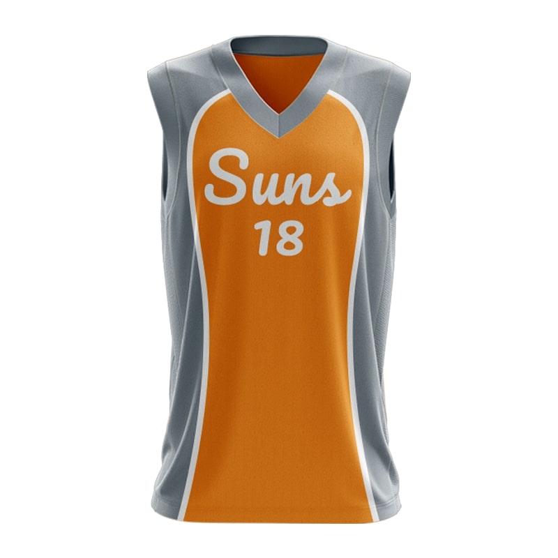 Phoenix Suns-Inspired Core Design Your Own Custom Basketball Singlet ...