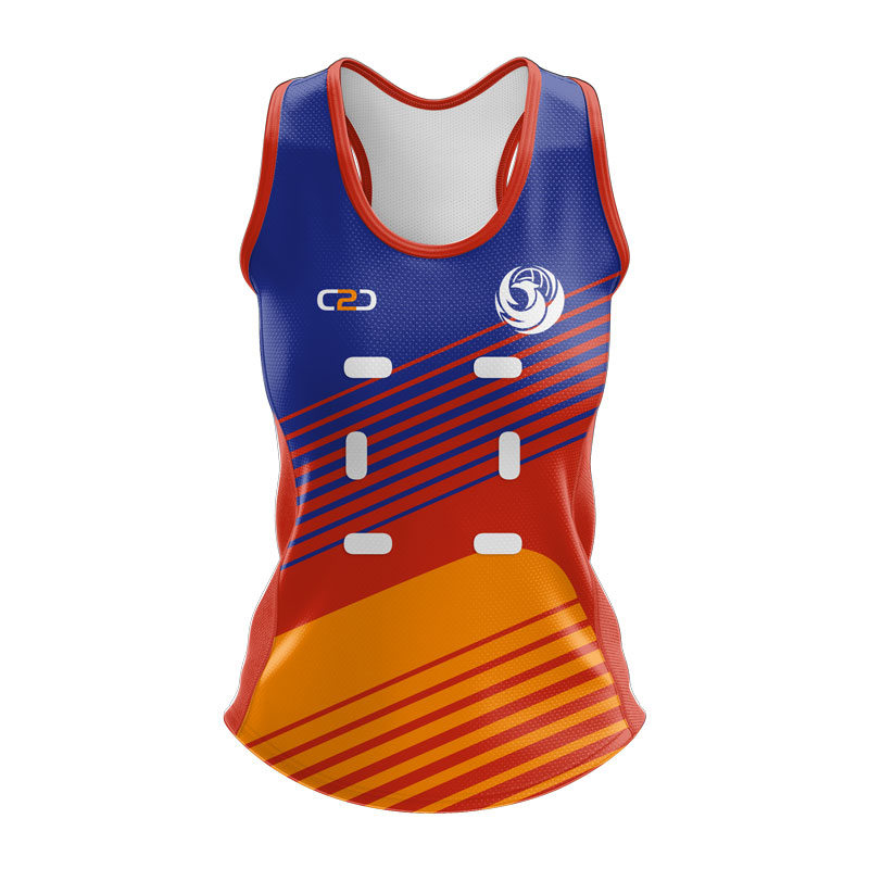 Shift Netball Singlet Ladies Racerback Design Your Own Custom– Coast 2 ...
