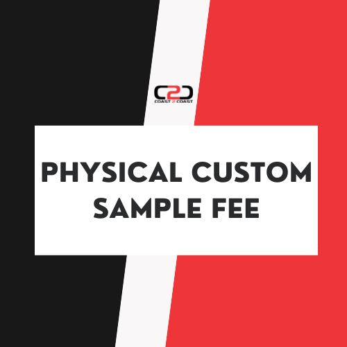 Physical Custom Sample Fee– Coast 2 Coast Sports Australia
