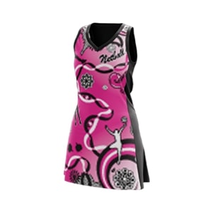 Zest Netball Dress Pink/Black– Coast 2 Coast Sports Australia