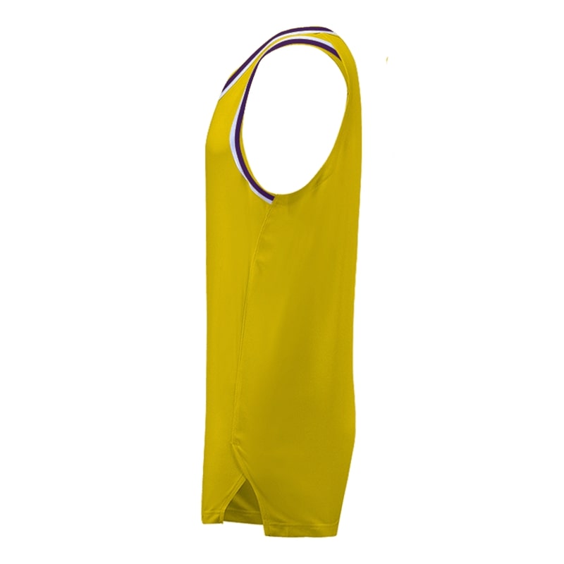 LAKERS Icon SlimFit HP Split Basketball Singlet Design Your Own Custom ...